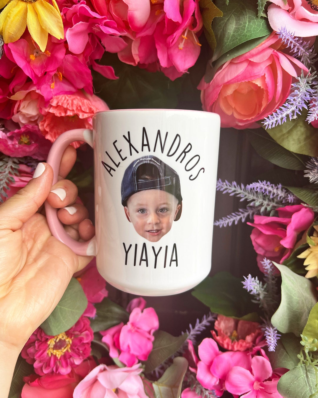 Custom Face Mug, Personalized Mug, Cup for Mom/dad, Mug for Grandpa ...