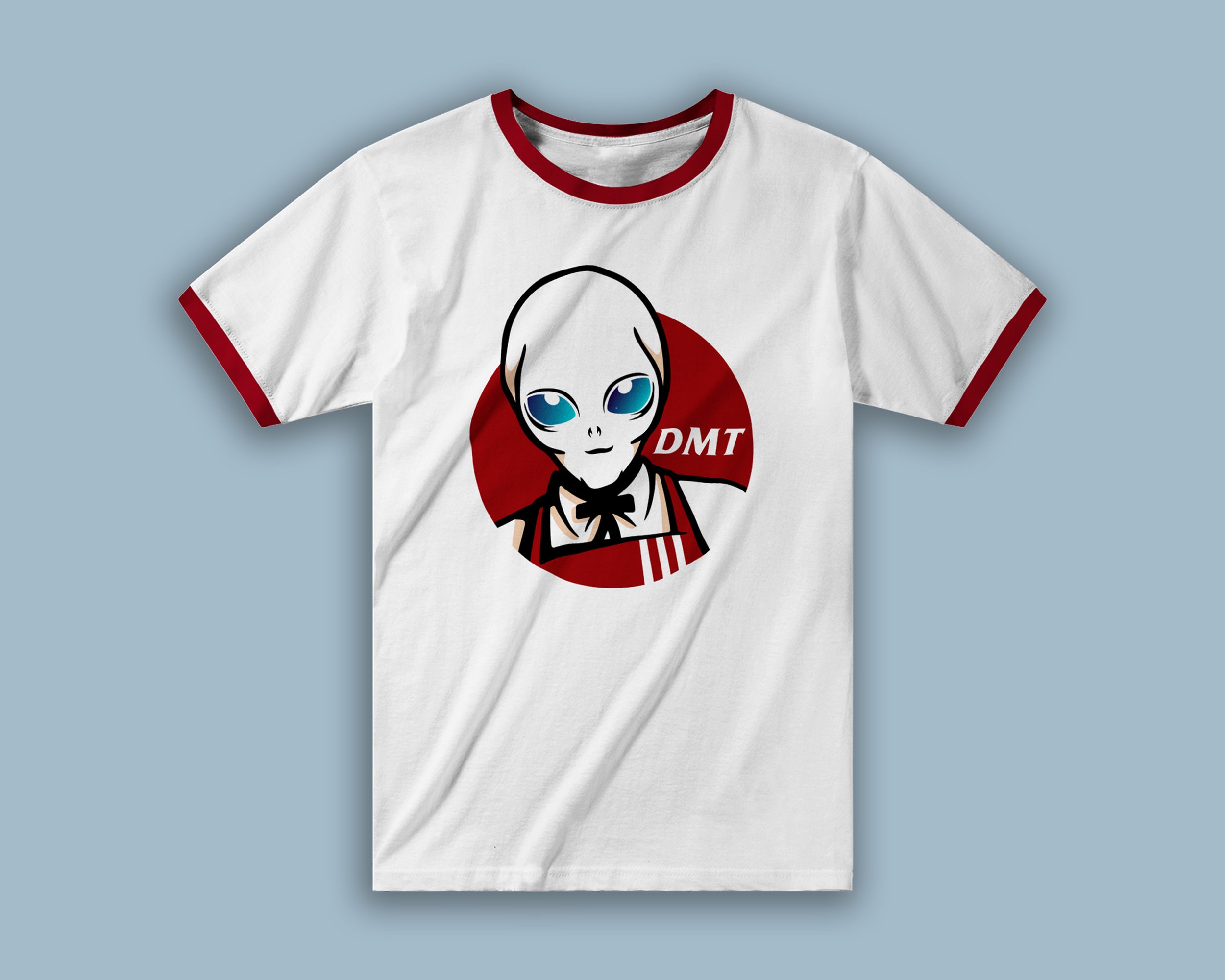 DMT Alien T-shirt Parody KFC Logo Conspiracy Aliens UFOS - Etsy