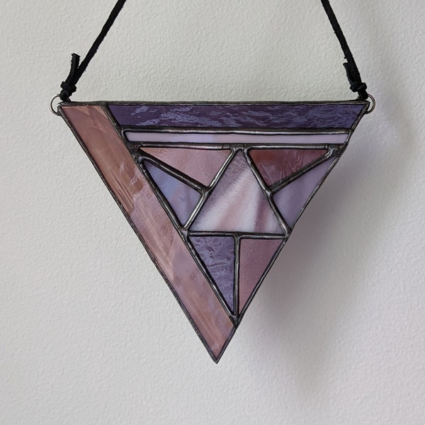 Stained Glass Triangle - Etsy