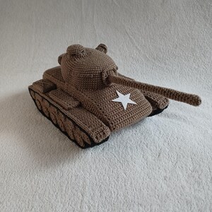 Crochet Pattern Tank Amigurumi Patton M48 - M60 - Etsy