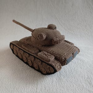 Crochet Pattern Tank Amigurumi Patton M48 - M60 - Etsy