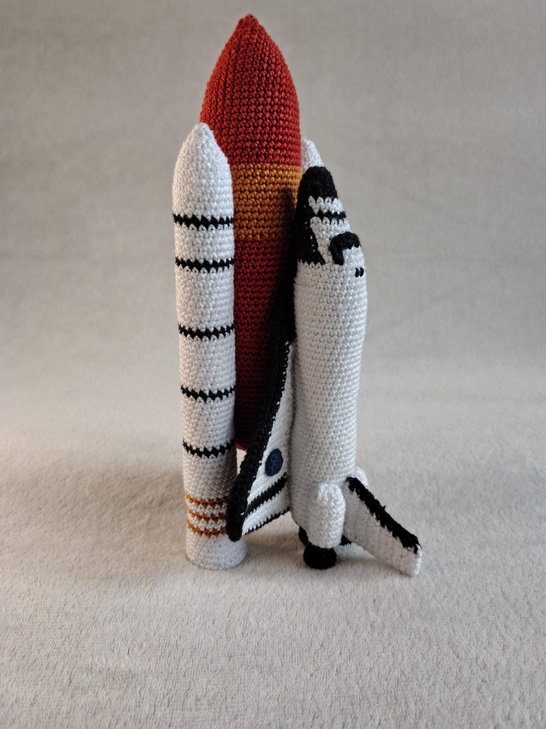 Crochet Pattern Space Shuttle Amigurumi - Spaceship Amigurumi - Etsy