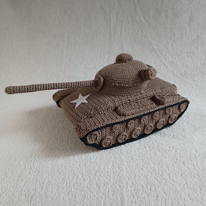 Crochet Pattern Tank Amigurumi Patton M48 - M60 - Etsy
