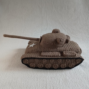 Crochet Pattern Tank Amigurumi Patton M48 - M60 - Etsy