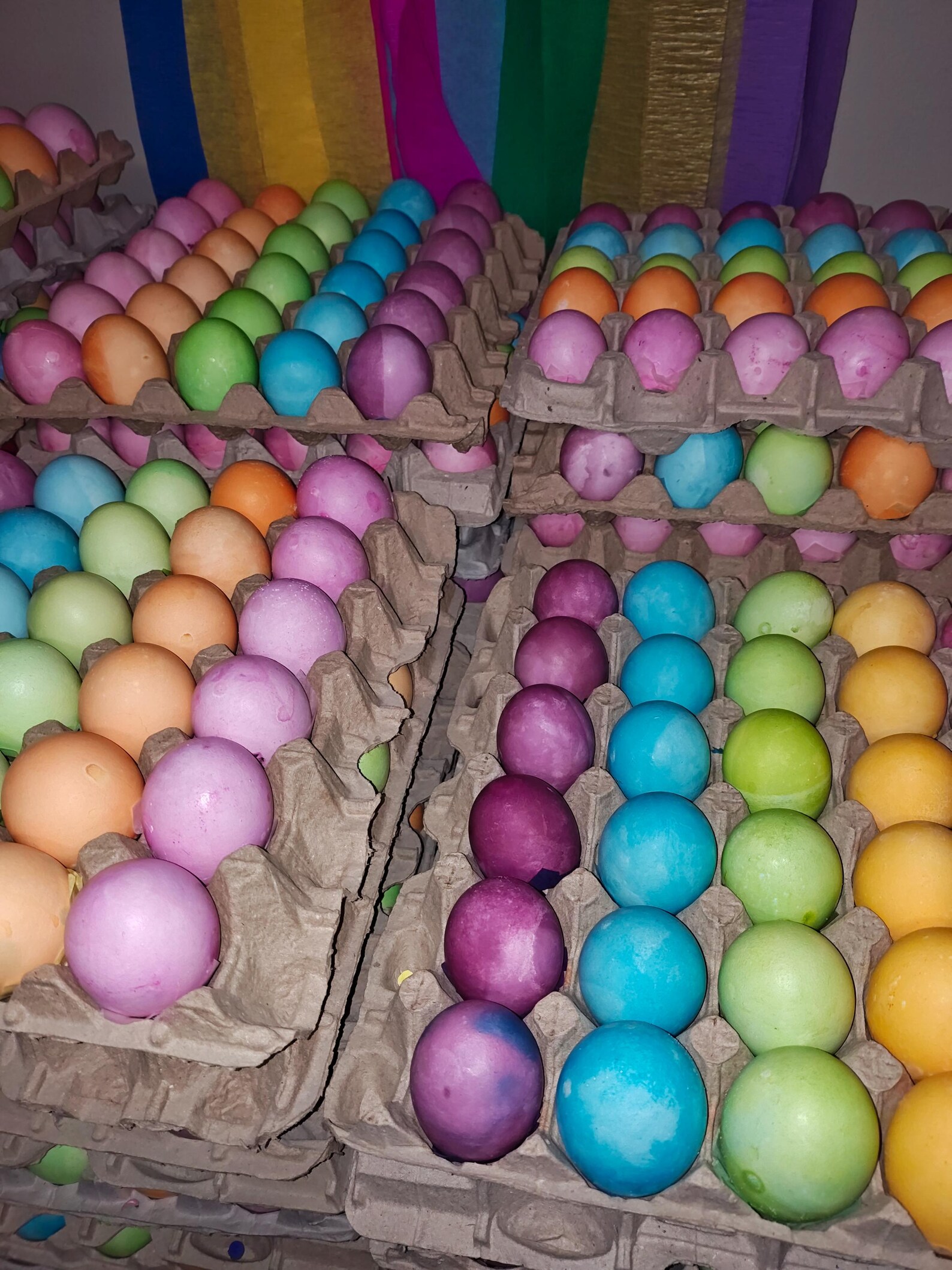 Hand Painted and Confetti Filled Egg Shells 30ct for Easter or Parties ...