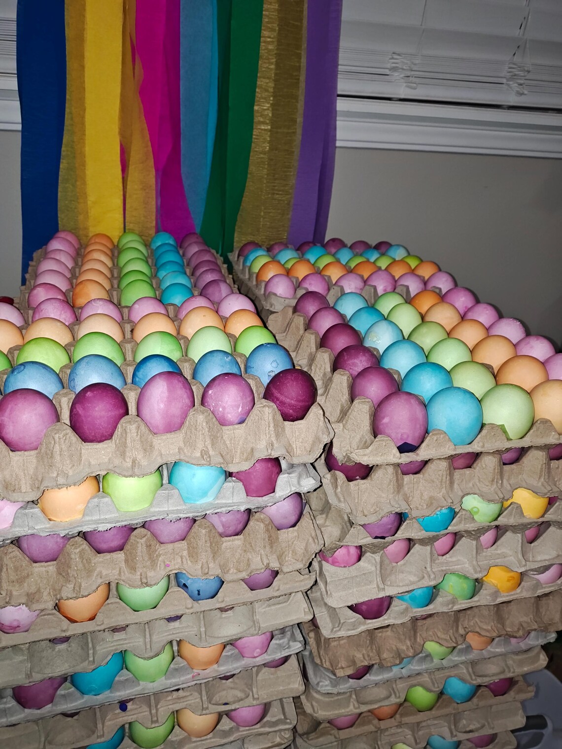 Hand Painted and Confetti Filled Egg Shells 30ct for Easter or Parties ...