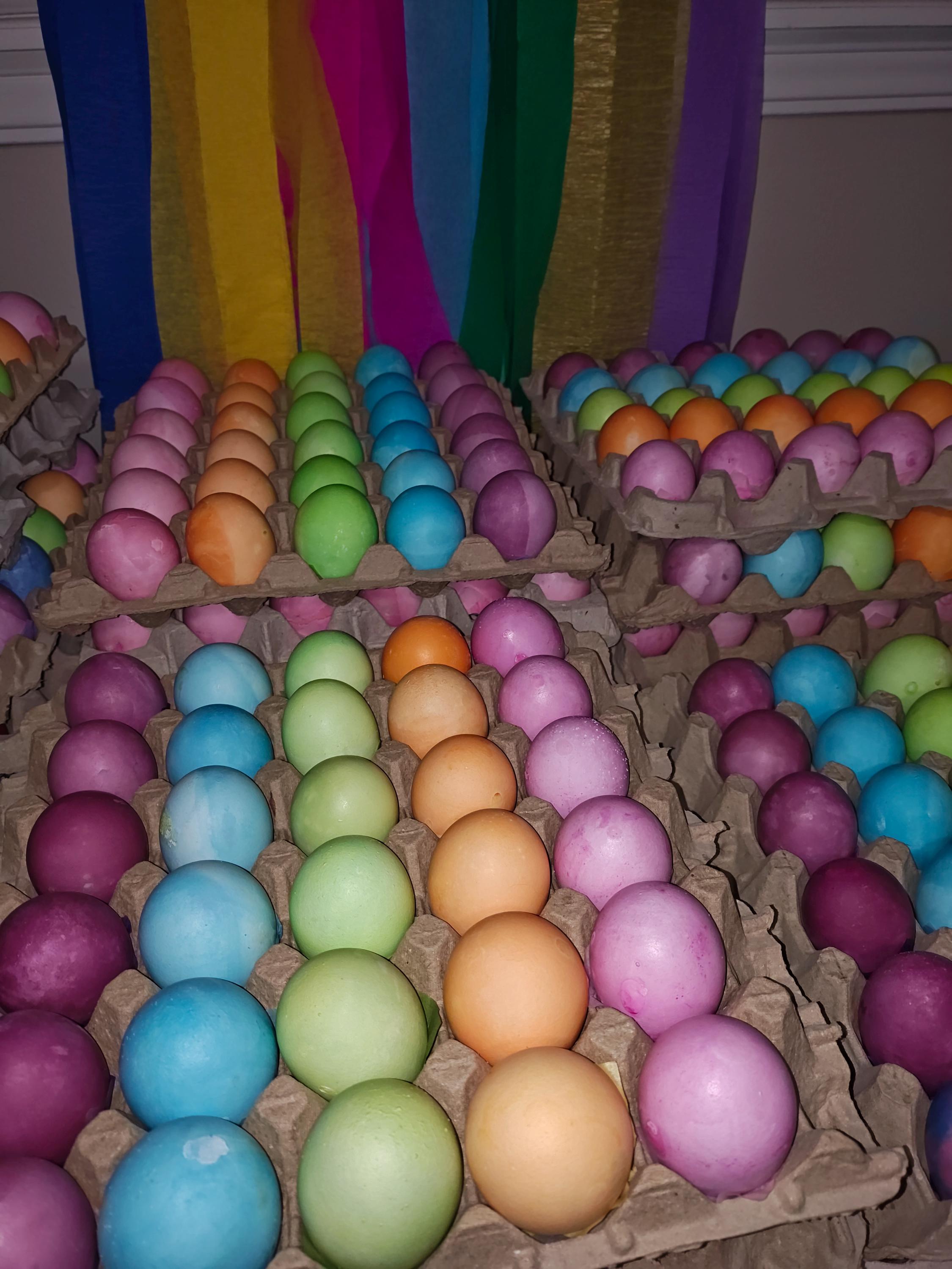 Hand Painted and Confetti Filled Egg Shells 30ct for Easter or Parties ...