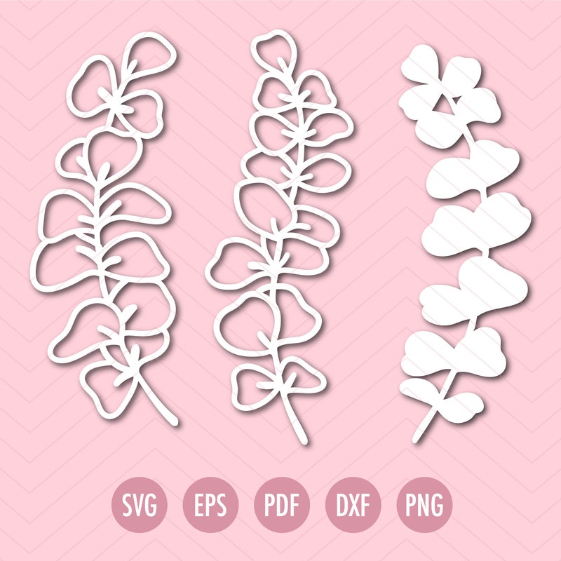 Eucalyptus Svg - Etsy