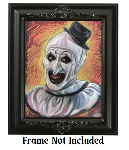 Terrifier Art the Clown Print Soft Pastel Portrait Prints Horror Art ...