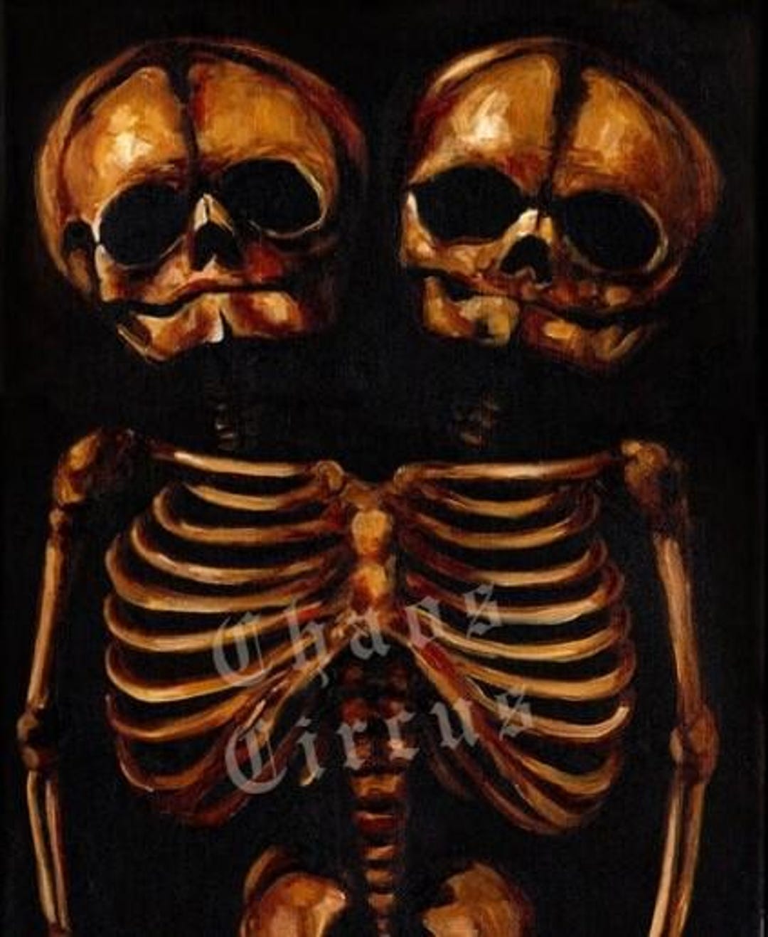 Gothic Oddity Painting Fine Art Print Wall Decor Art Fine Art Giclee ...