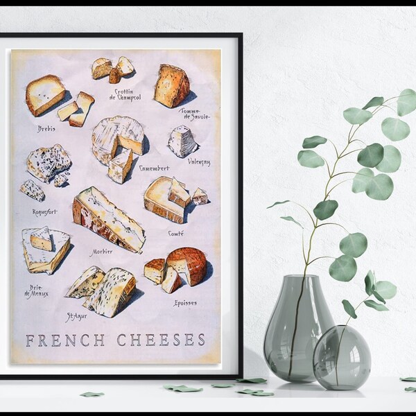 French Cheese - Etsy