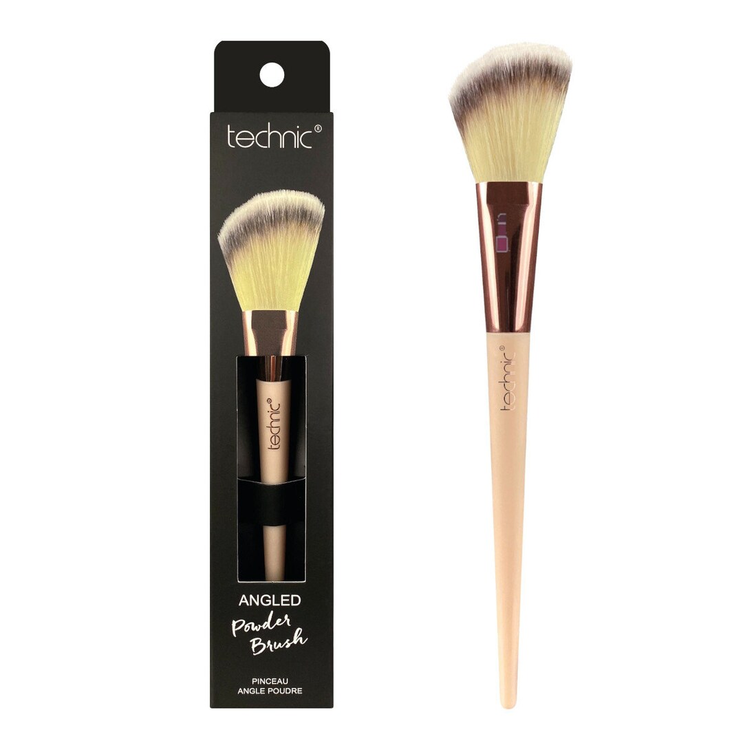 Technic Angled Powder Brush Contour Blusher Bronzer Makeup Slanted ...