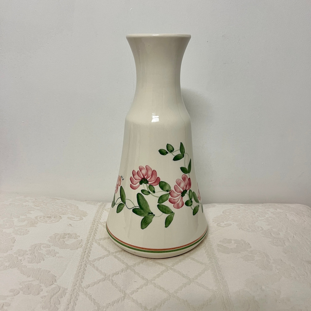 Vintage Cinque Ports Pottery 'the Monastery' Rye, Hand Painted Floral ...