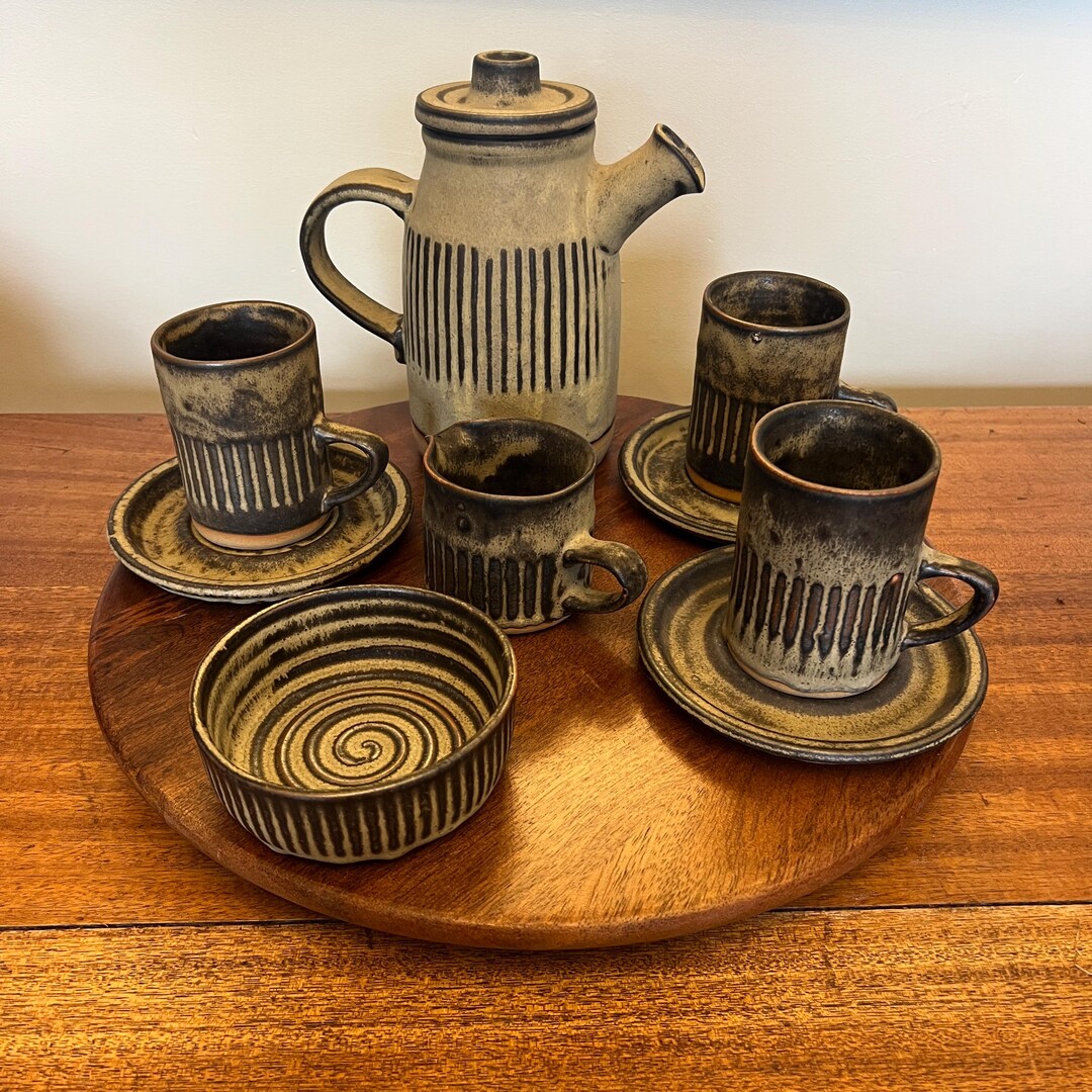 Lovely Rustic, Vintage, Tremar Pottery, Cornwall Stoneware Coffee/tea ...