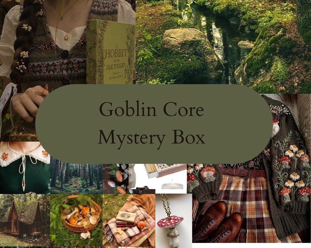 Goblin Core Mystery Box surprise Bundle Goblin Aesthetic - Etsy