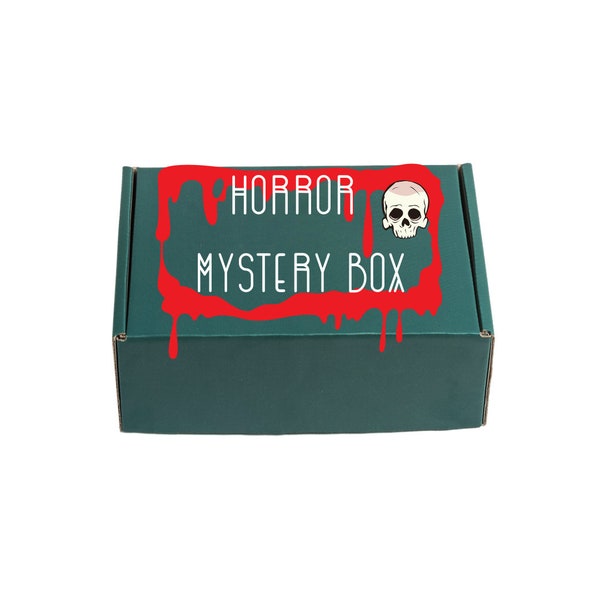 Horror Movie Mystery Box - Etsy