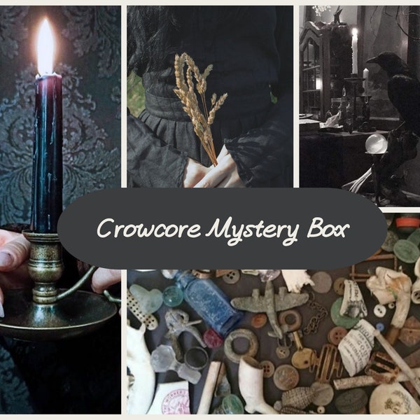 Crowcore - Etsy