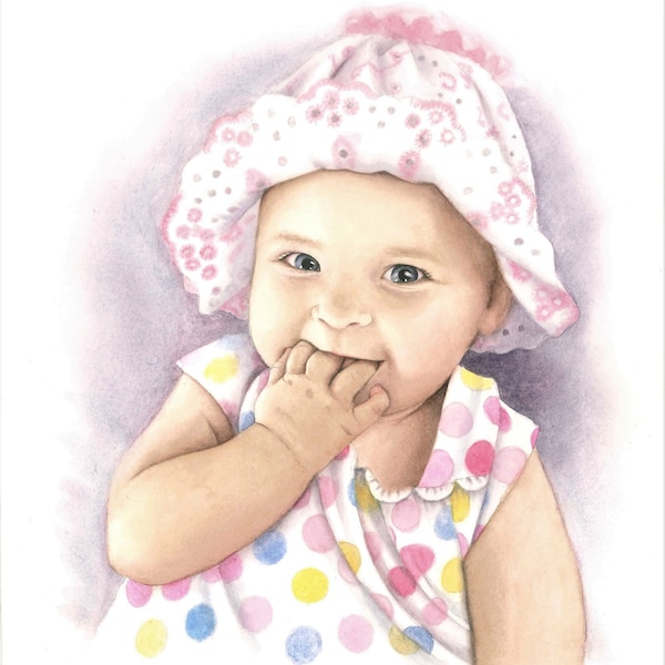 Baby Portrait - Etsy