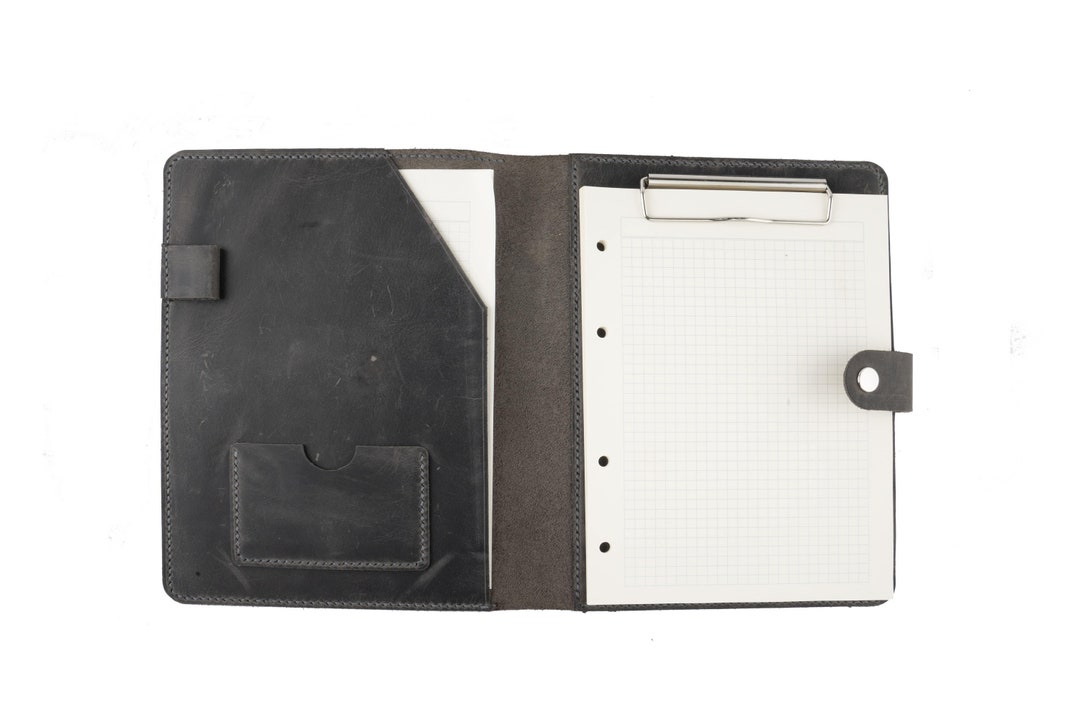 Personalized Leather Clipboard With A4 Notebook Holder,clipboard ...