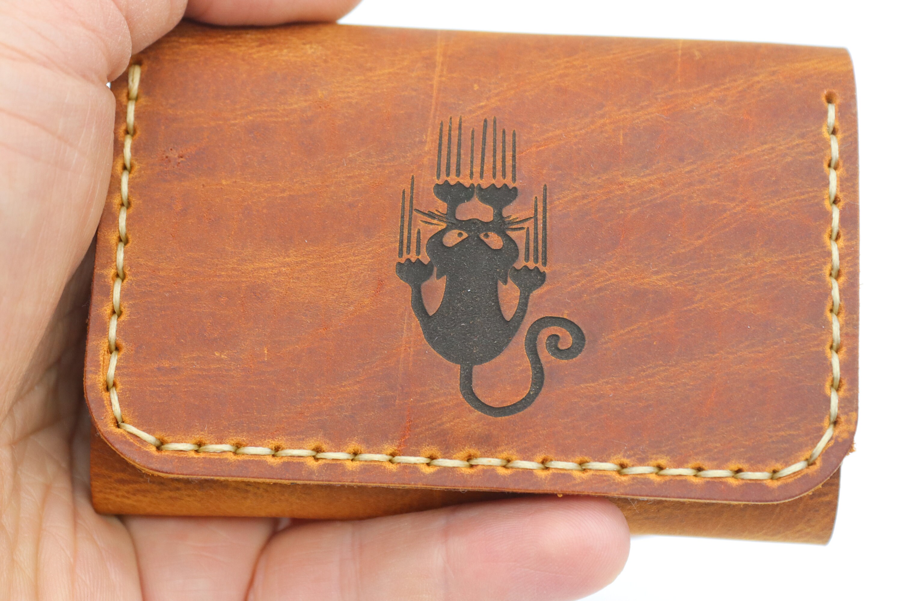 Cute Cat Walletsmall Cat Wallet for Womencat Design Front - Etsy