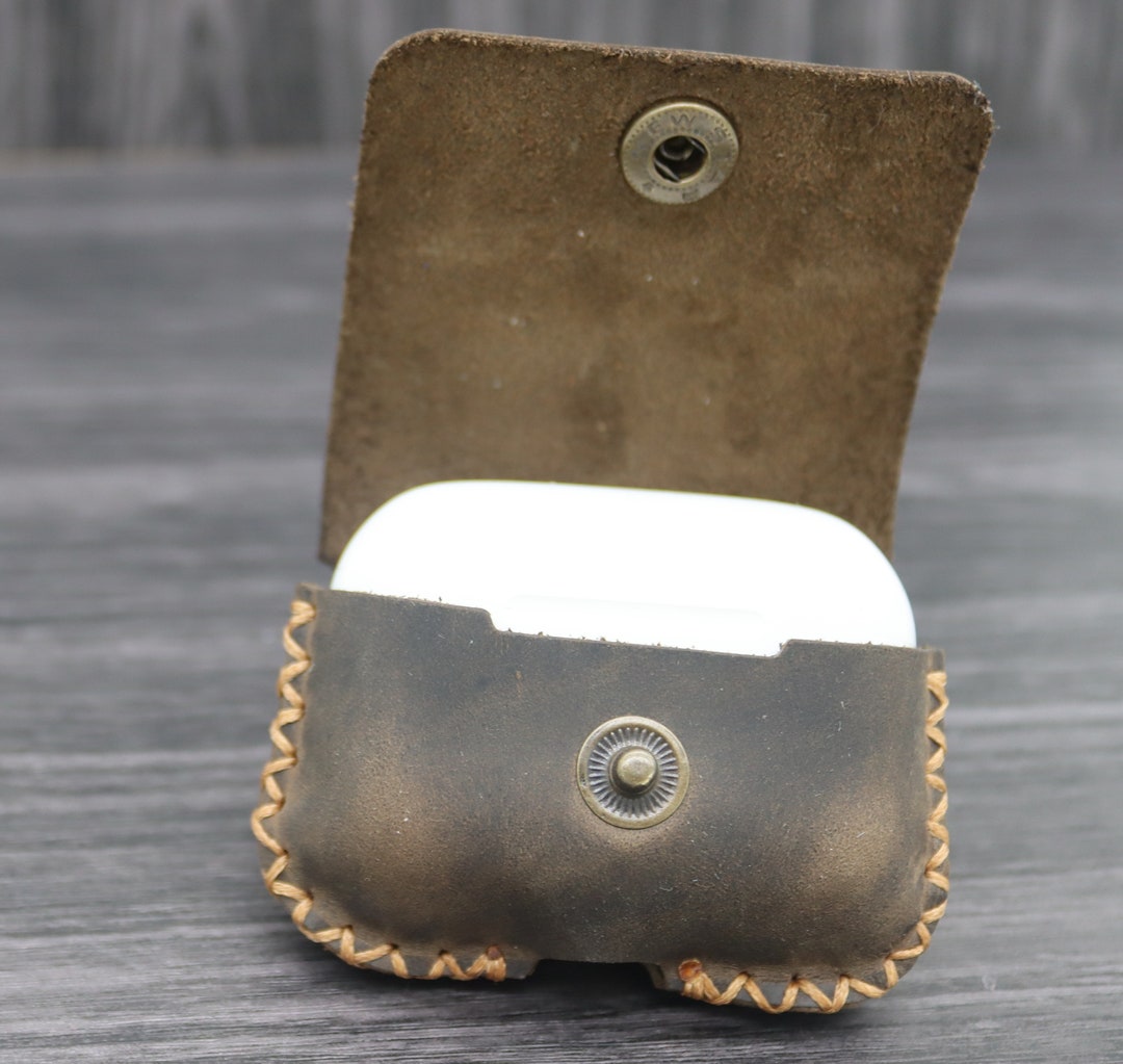 Leather AirPod Pro Case,handmade Leather Airpods Pro Cover,custom ...