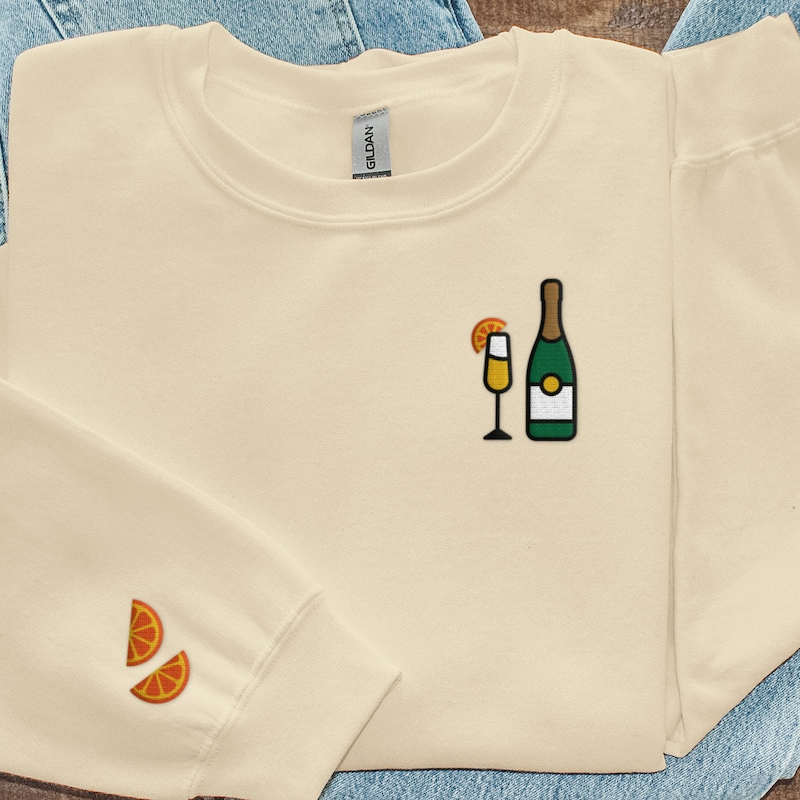 Mimosa Brunch Sweatshirt - Etsy UK