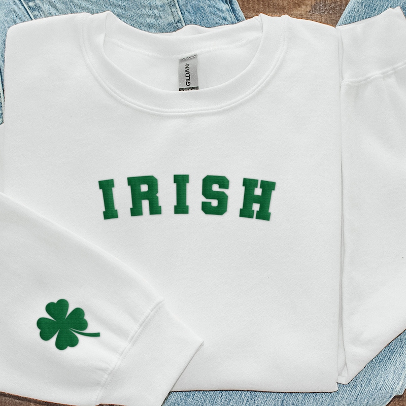 Embroidered Shamrock - Etsy