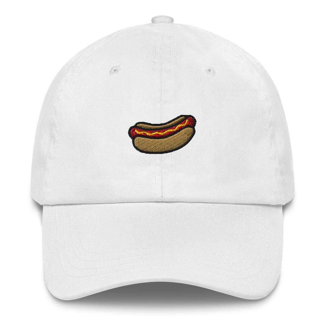 Hot Dog Embroidered Baseball Cap - Etsy
