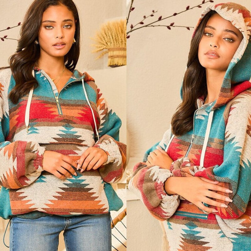 Aztec Hoodie - Etsy