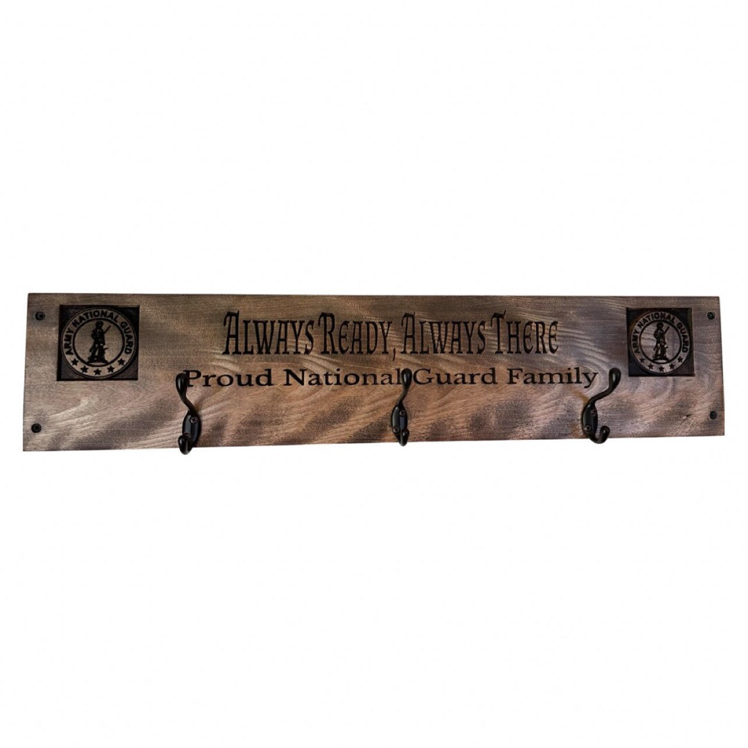 Custom Coat Rack - Military Coat Rack - Personalized Coat Rack ...