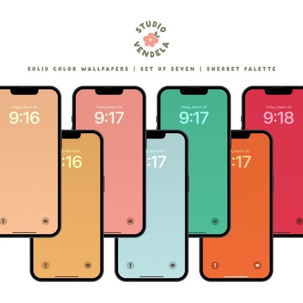 Sherbet Colors - Etsy