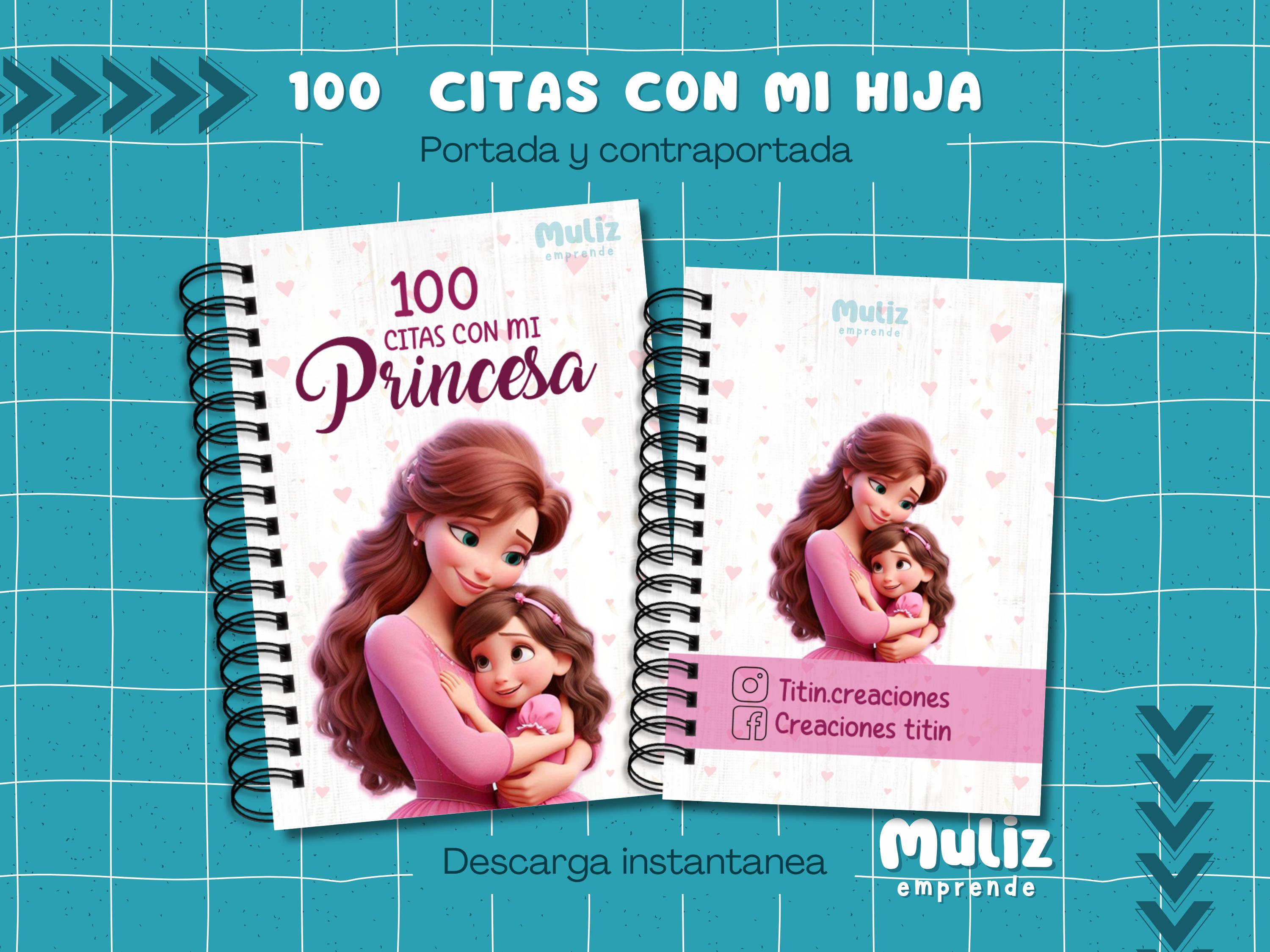 100 Citas Madre e hija Archivo imprimible editable Tamaño A5 PPT Editable Incluye PDF, PNG y ...