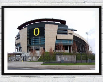 Autzen Stadium Canvas - Etsy