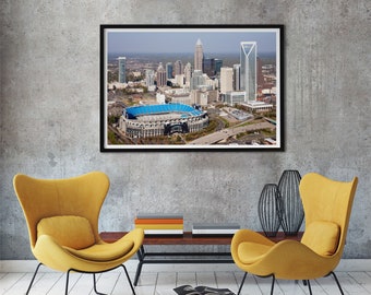 Carolina Panthers Poster Art - Etsy