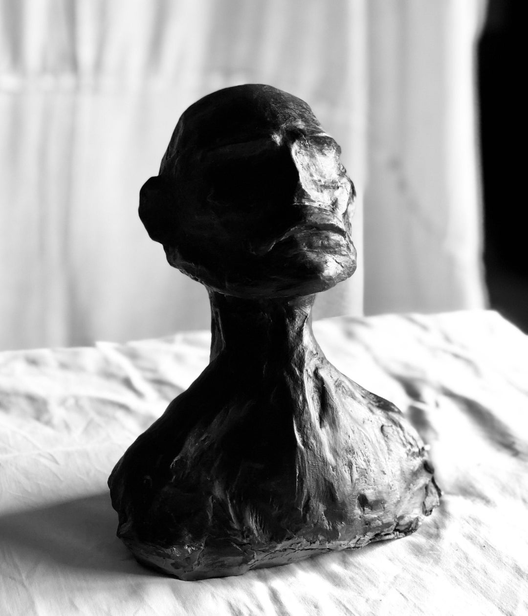 The General Clay Sculpture Head - Etsy