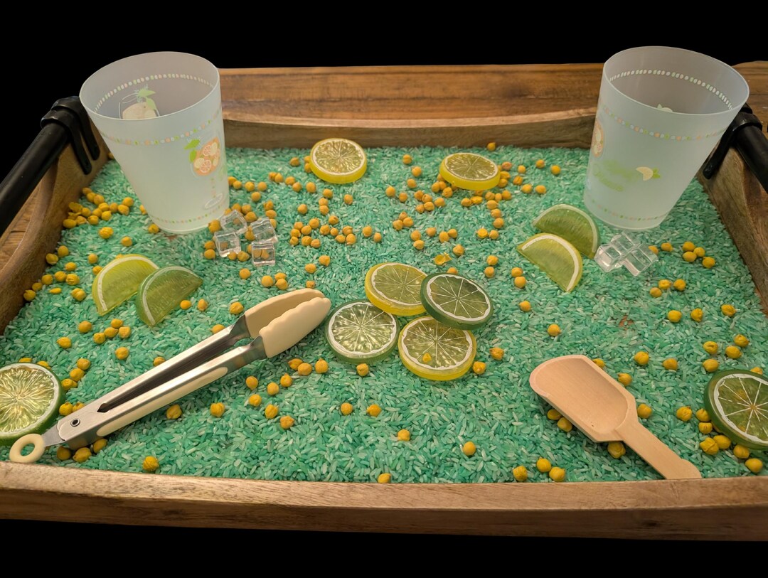 Lemonade Stand Sensory Bin, Montessori Play Kit - Etsy
