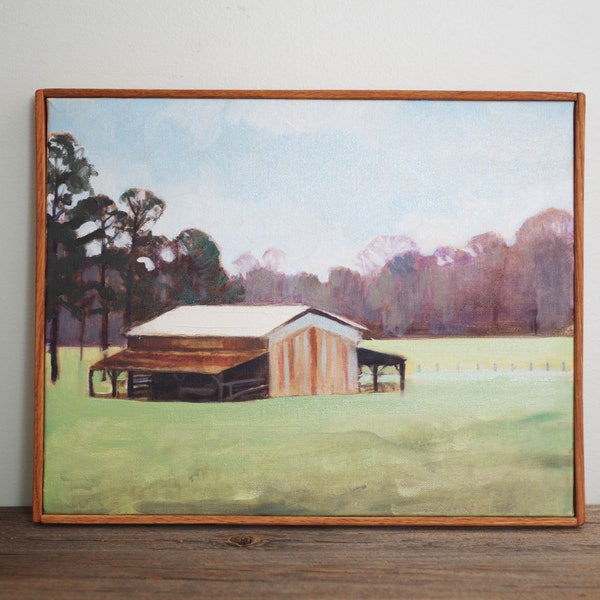 Old Barn Painting - Etsy