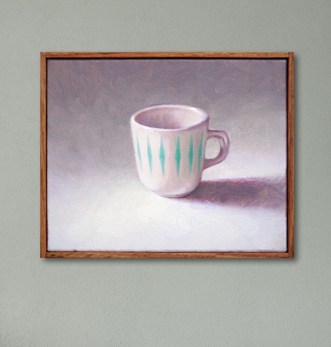 Still Life Painting, Retro Kitchen Decor, Kitchen Wall Art | 8x10 Oil ...