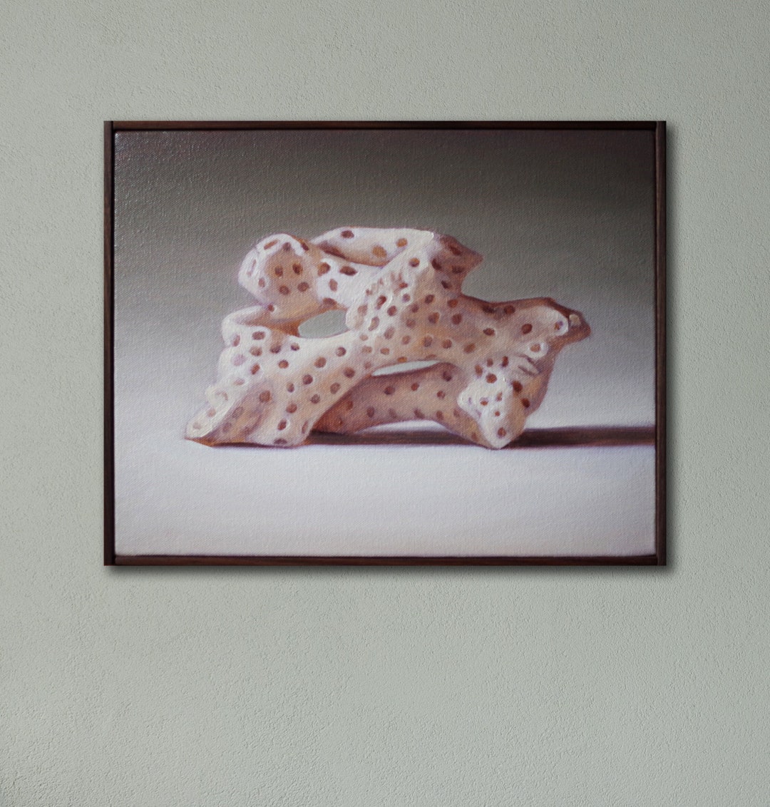 Shell Still Life Painting, Coastal Wall Art, Bedroom Wall Art 11x14 ...