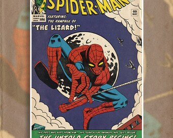 11x17 Spiderman 1 Comic Inspired Movie Poster - Etsy