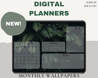 Digital Wallpaper and Planner for Ipad Tablets Computers - Etsy