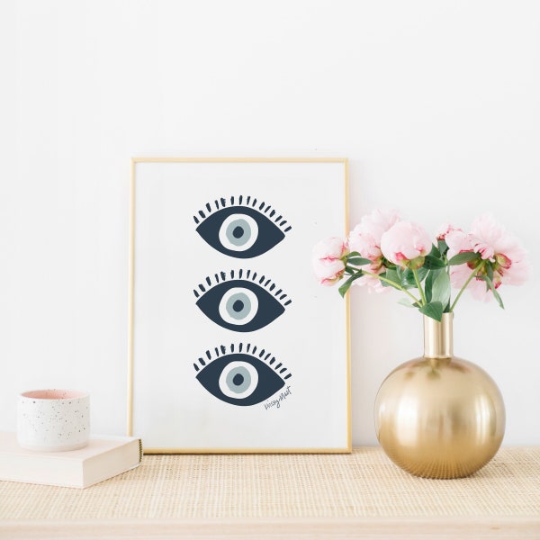 Evil Eye Art - Etsy