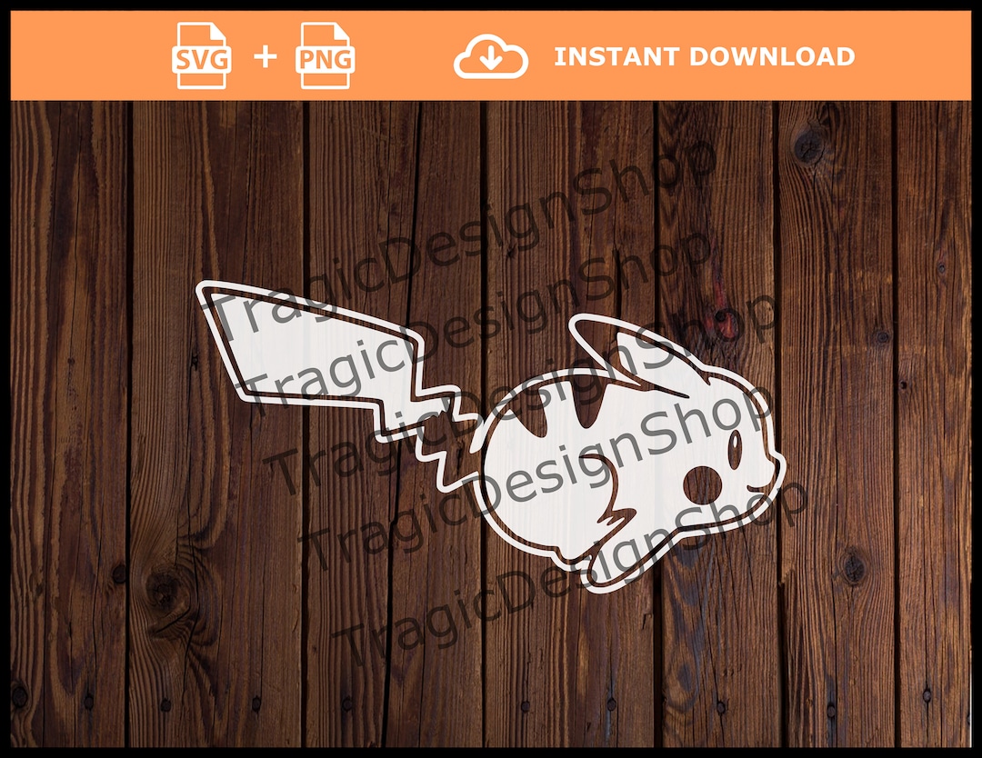 Pikachu Svg, Pikachu Silhouette, Pokemon Svg, Pokemon, Pikachu, Pikachu ...