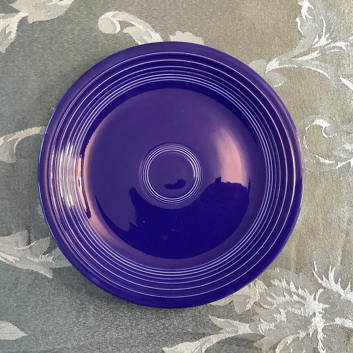 Mid Century Vintage Fiesta Ware: Cobalt Blue Salad Plate. | Etsy