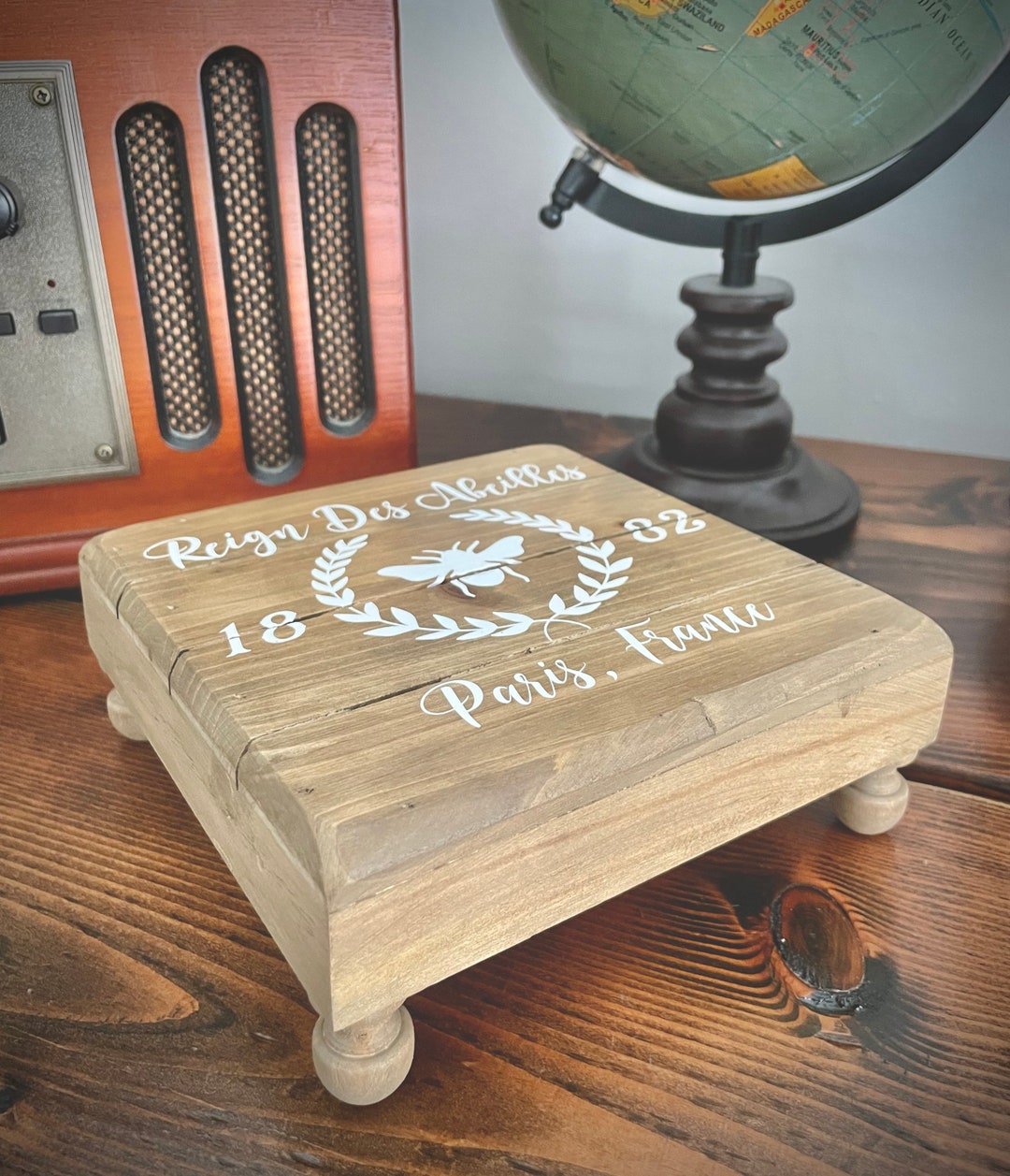 Mini, Small Wood Pallet Riser, Display Riser, Pedestal Stand, Tray ...