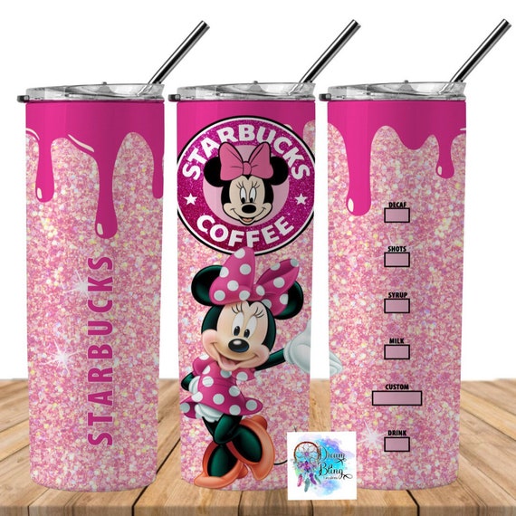 Minnie Mouse Starbucks 20oz Tumbler Stainless Steel | Etsy