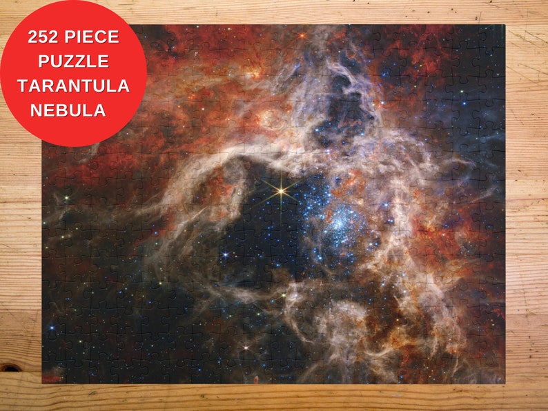 Tarantula Nebula Puzzle: James Webb Telescope, NASA Astronomy Gift ...