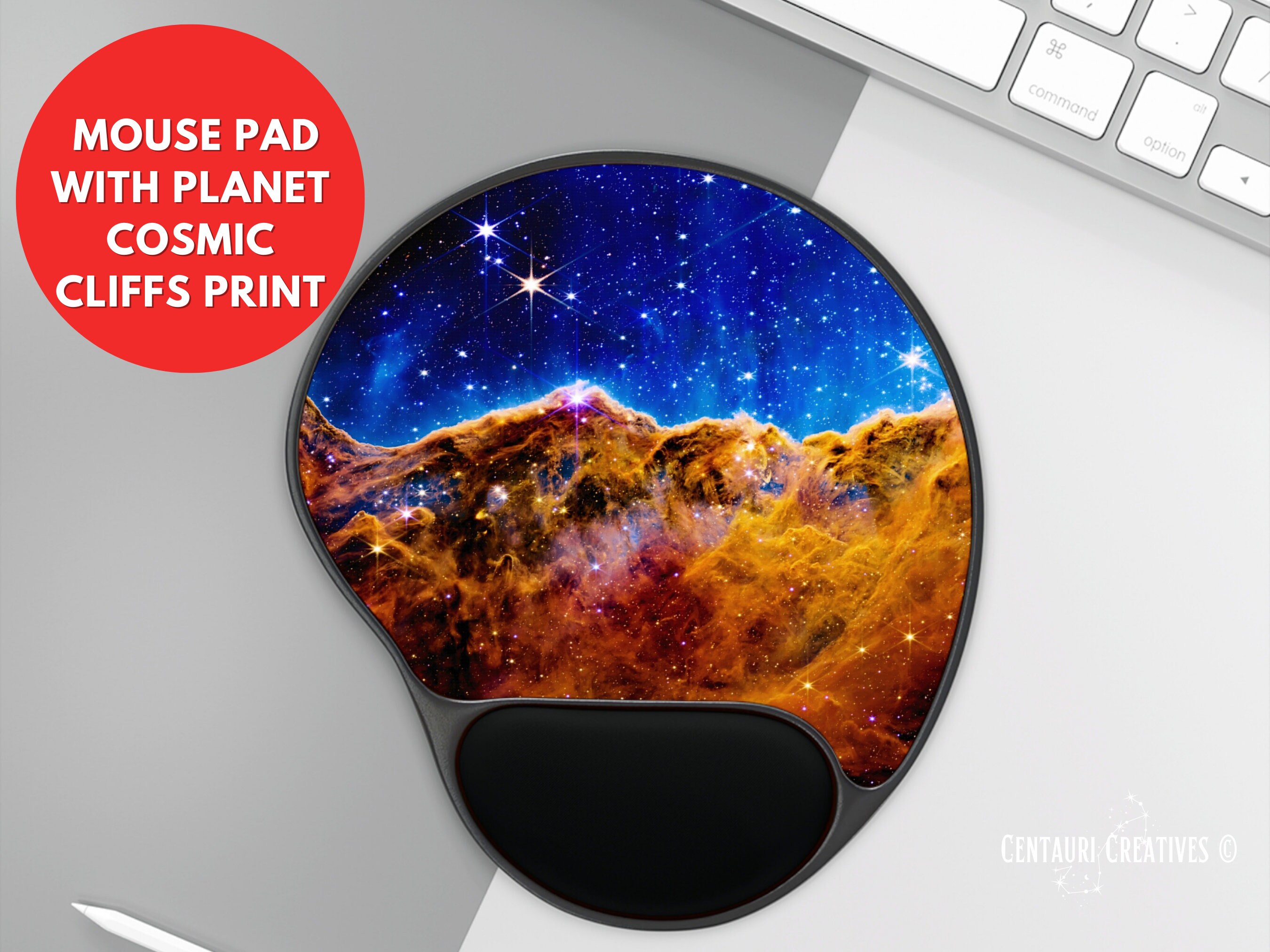 James Webb Space Telescope Mouse Pad With WRIST REST Carina Nebula ...