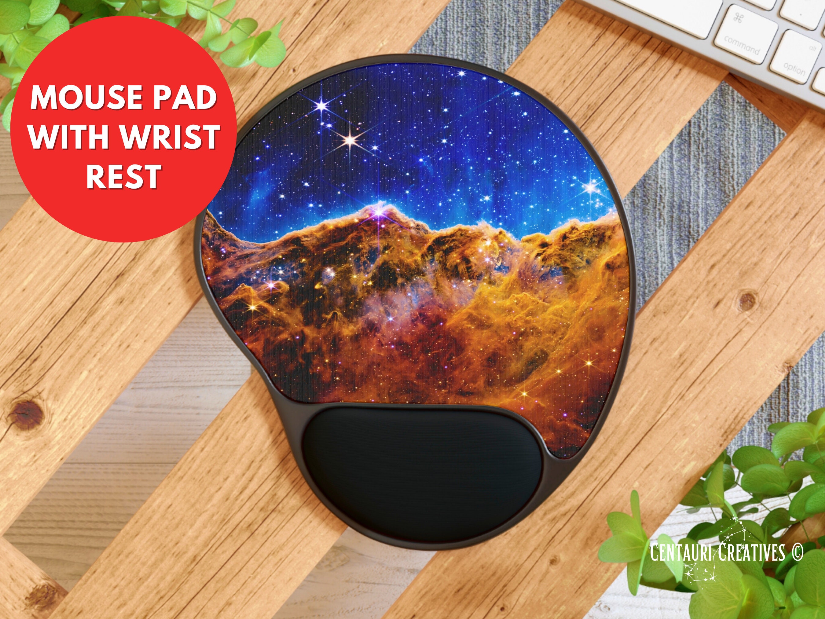 James Webb Space Telescope Mouse Pad With WRIST REST Carina Nebula ...