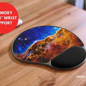 James Webb Space Telescope Mouse Pad With WRIST REST Carina Nebula ...